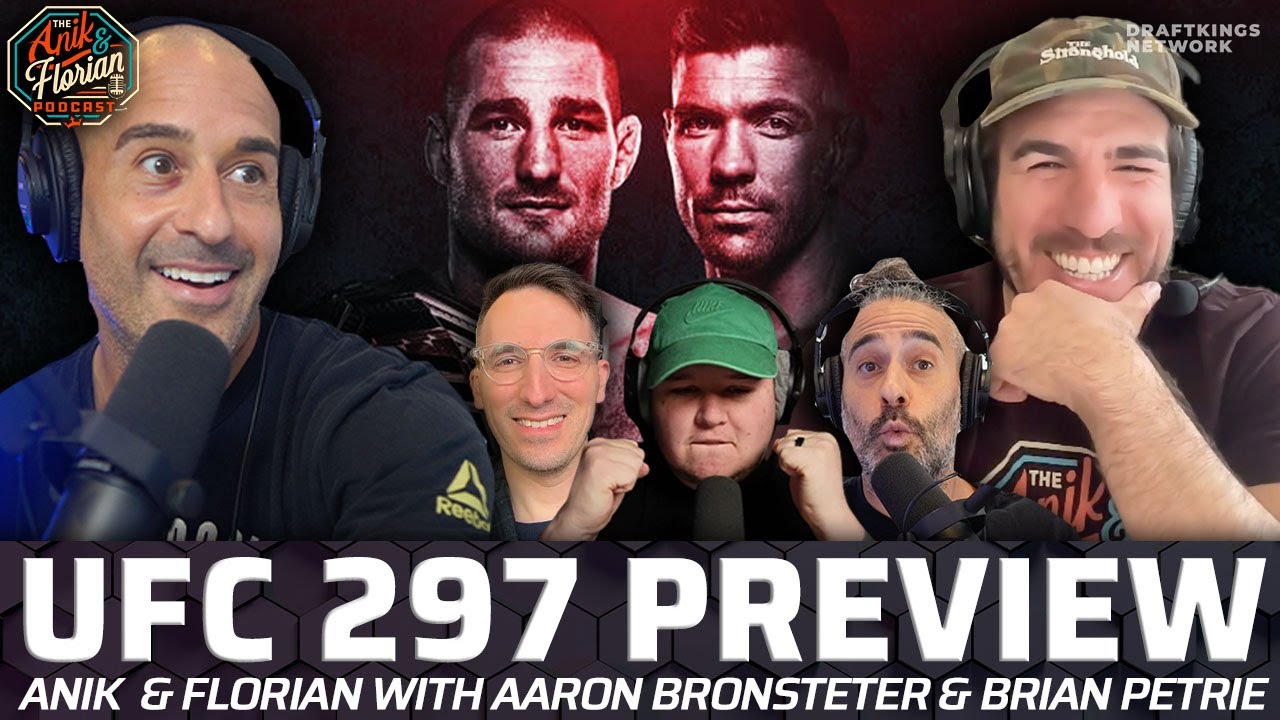 UFC 297 Preview with Aaron Bronsteter and Strickland v. Du Plessis Bets ...