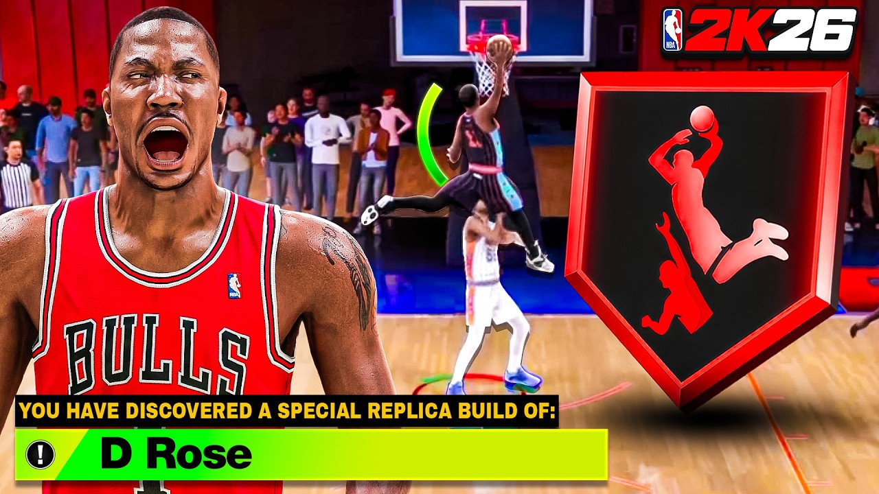 "PRIME" DERRICK ROSE BUILD + LEGEND POSTERIZER is AMAZING in NBA 2K26 ...