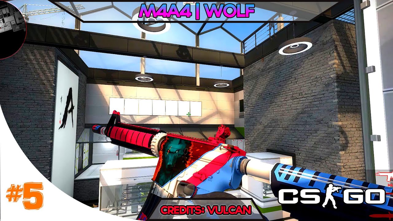 CS:GO - M4A4 | Wolf - YouTube