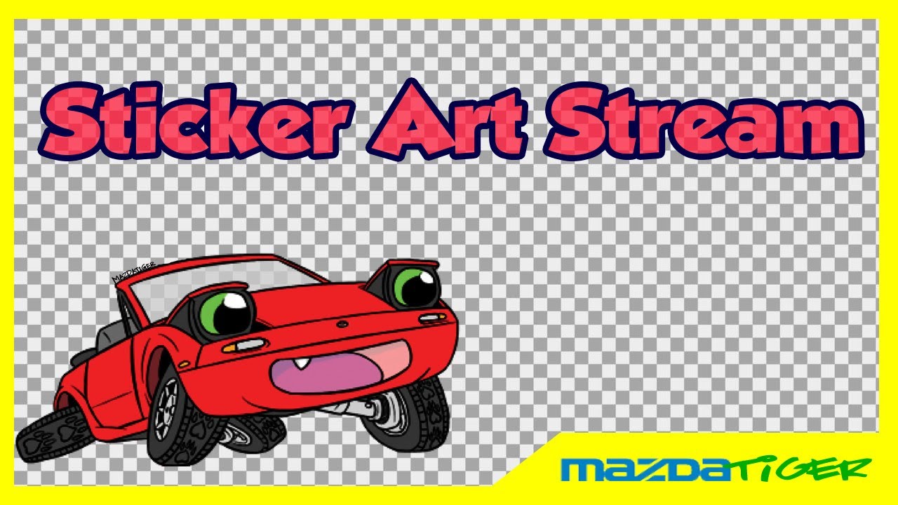 [Art Stream]: Making Stickers for Teespring - YouTube