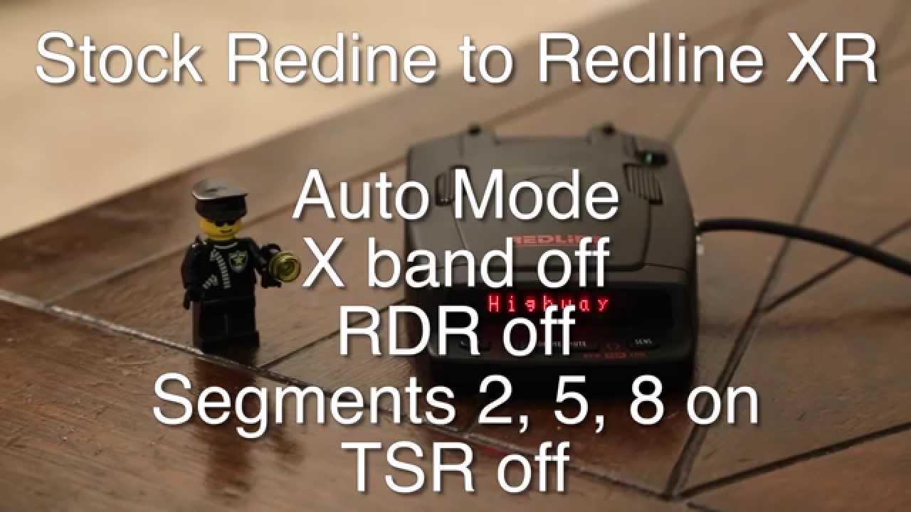 How to convert an Escort Redline into a Redline XR - YouTube