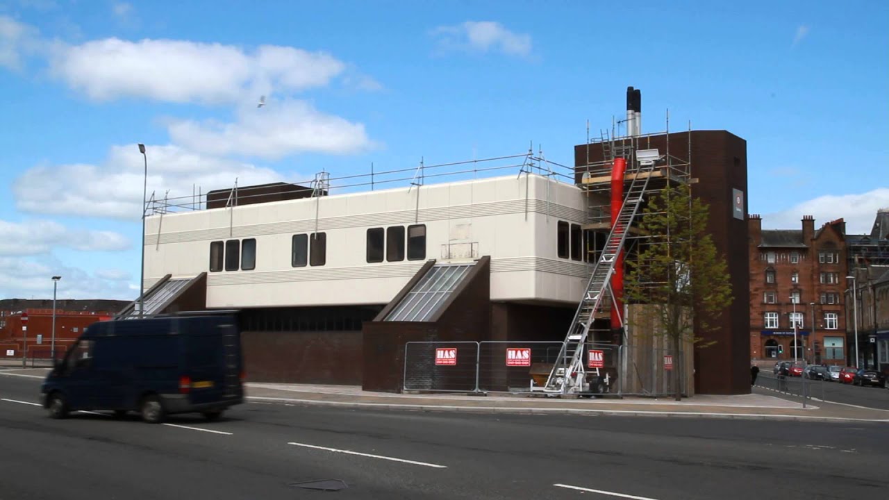 GLASGOW, SPT, GOVAN SUBWAY STATION - YouTube