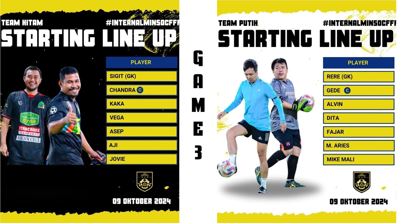 🛑SERU ️ ️ ️GAME 3// TIM HITAM VS TIM PUTIH // GAME INTERNAL // FAMILY ...