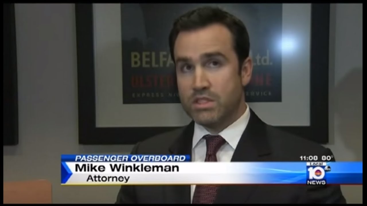 Michael Winkleman, Maritime Attorney: Channel 10 News Covers Oasis of ...