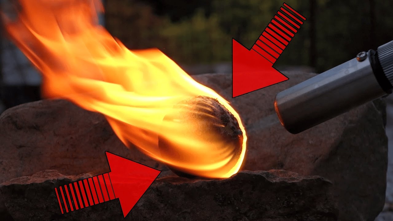GAS TORCH VS BOUNCING BALL - YouTube