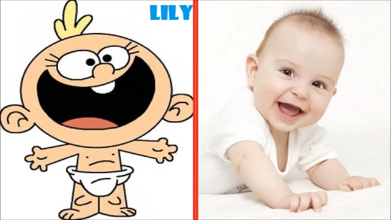 The Loud House Characters In Real Life 🌈 Zilo TV - YouTube