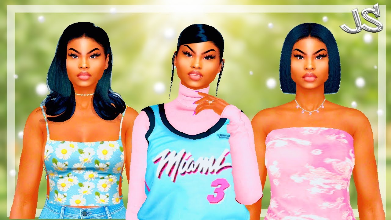 💞 Black Girl Spring CC FOLDER || CC FOLDER+SIM DOWNLOAD - YouTube