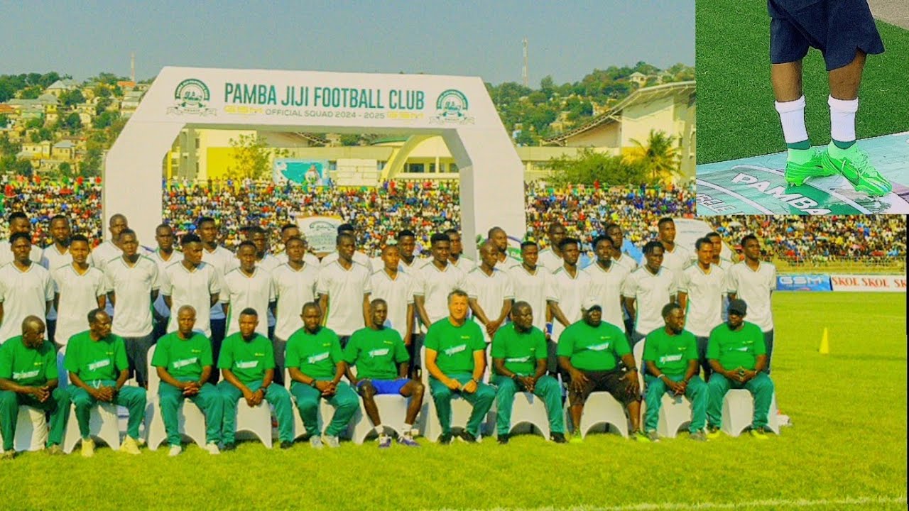 PAMBA FC UTAMBULISHO WA WACHEZAJI WOTE GEORGE MPOLE NDANI. - YouTube