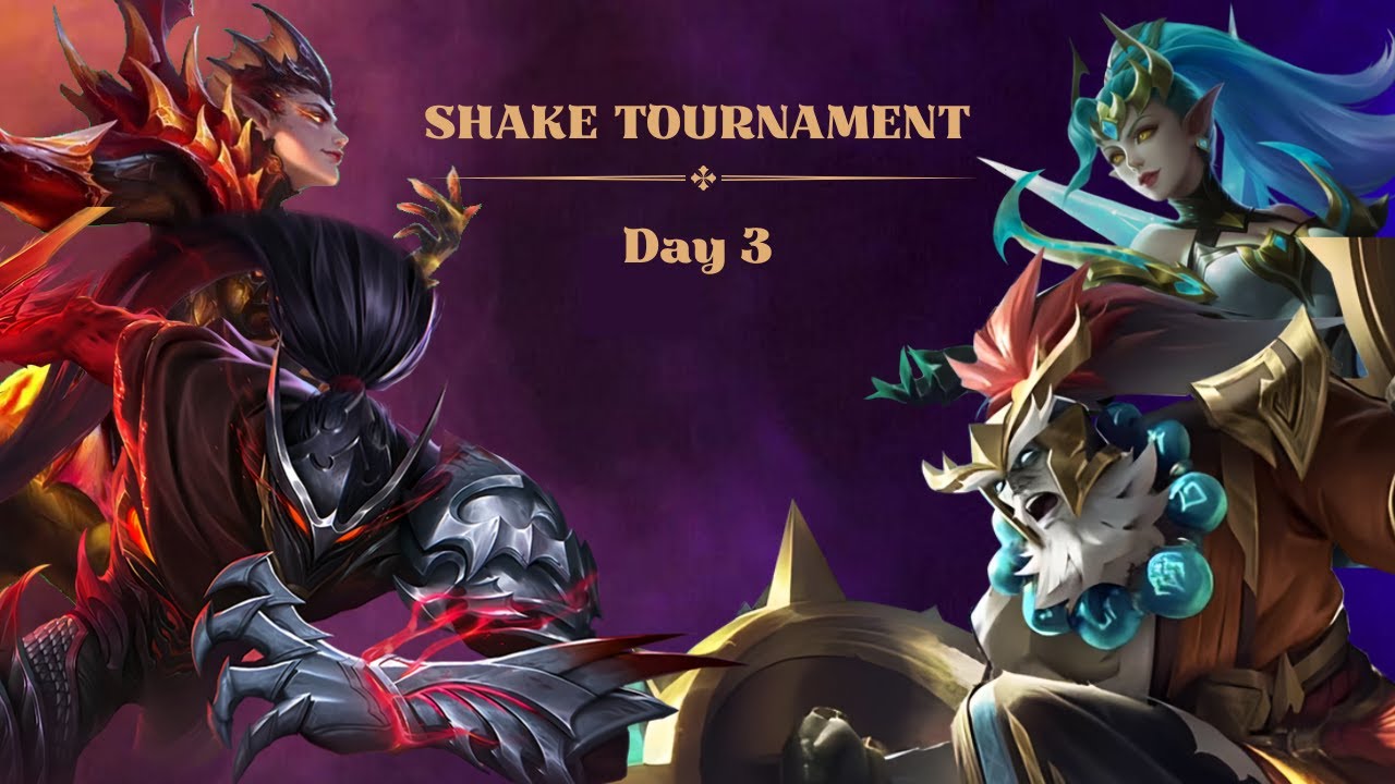 🔴Live | Shake Tournament | Day 3 | Upper Bracket🔴 - YouTube