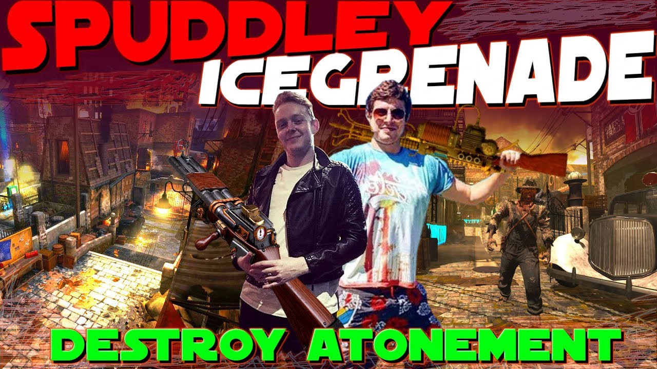 SPUDDLEY AND ICEGRENADE ATONEMENT EASTER EGG RUN CALL OF DUTY CUSTOM ...