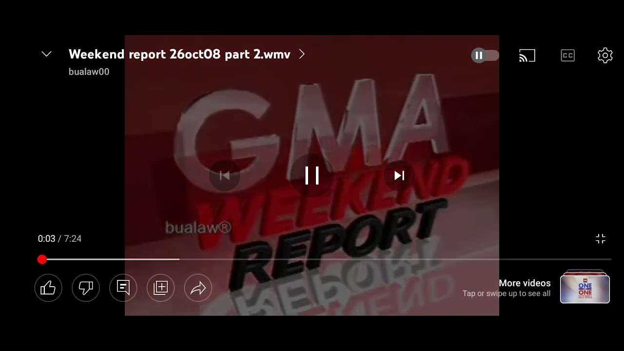 GMA weekend report opening Billboard August 16 2008-february 20 2010 ...