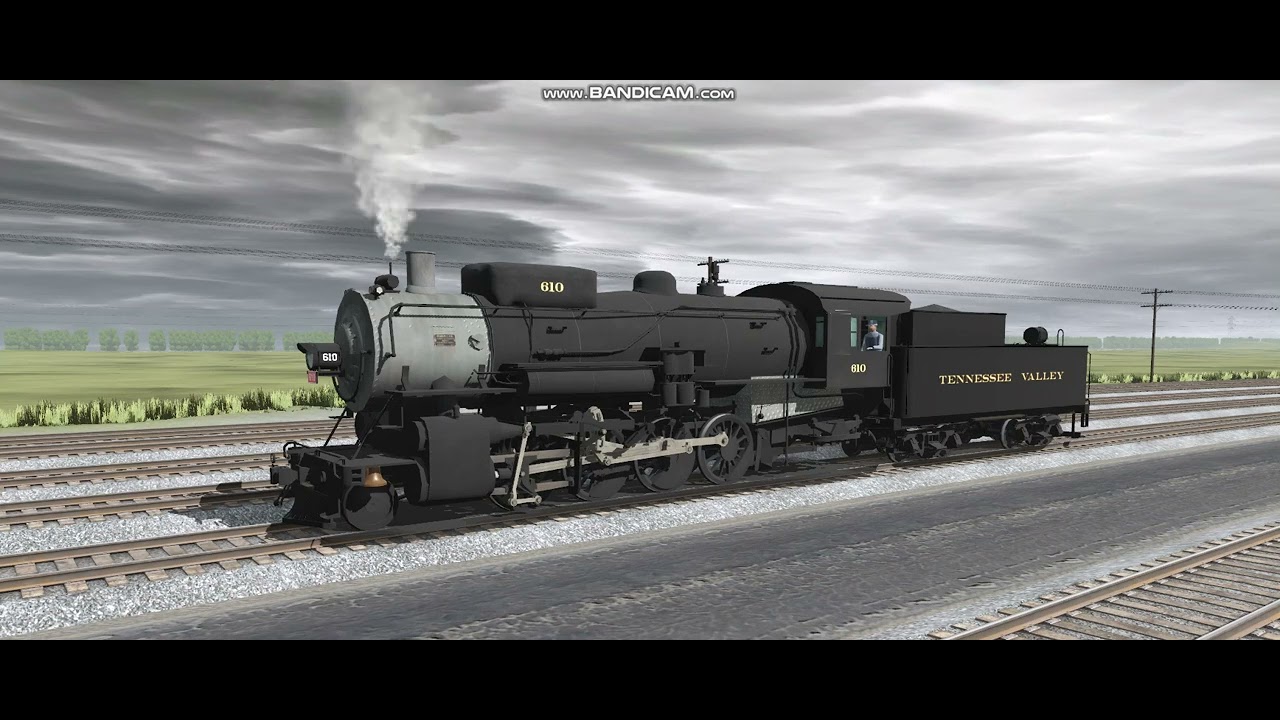 TVRM 2-8-0 #610 Central of Georgia 6 Chime (3 part) - YouTube