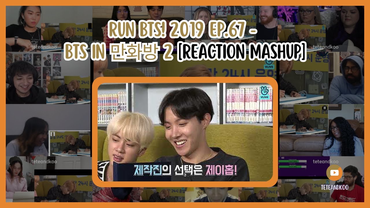 [BTS] RUN BTS! EP.67 | Reaction Mashup - YouTube