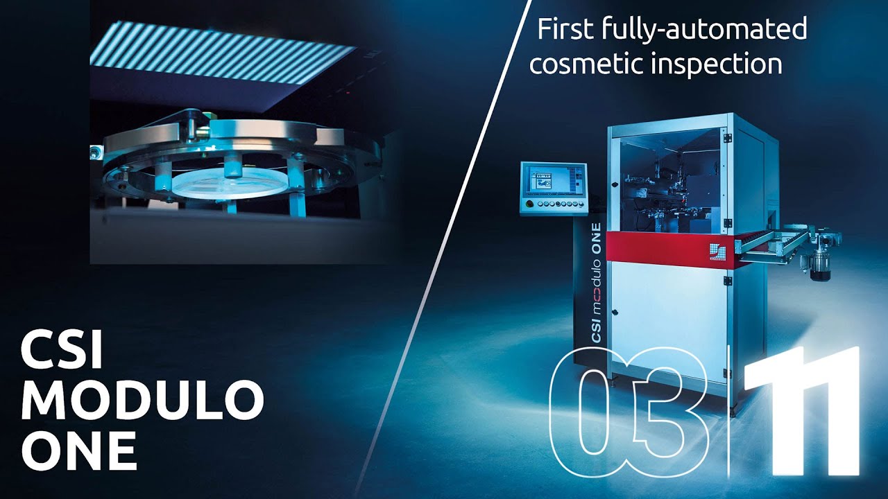CSI Modulo ONE - First fully-automated cosmetic inspection - SCHNEIDER ...
