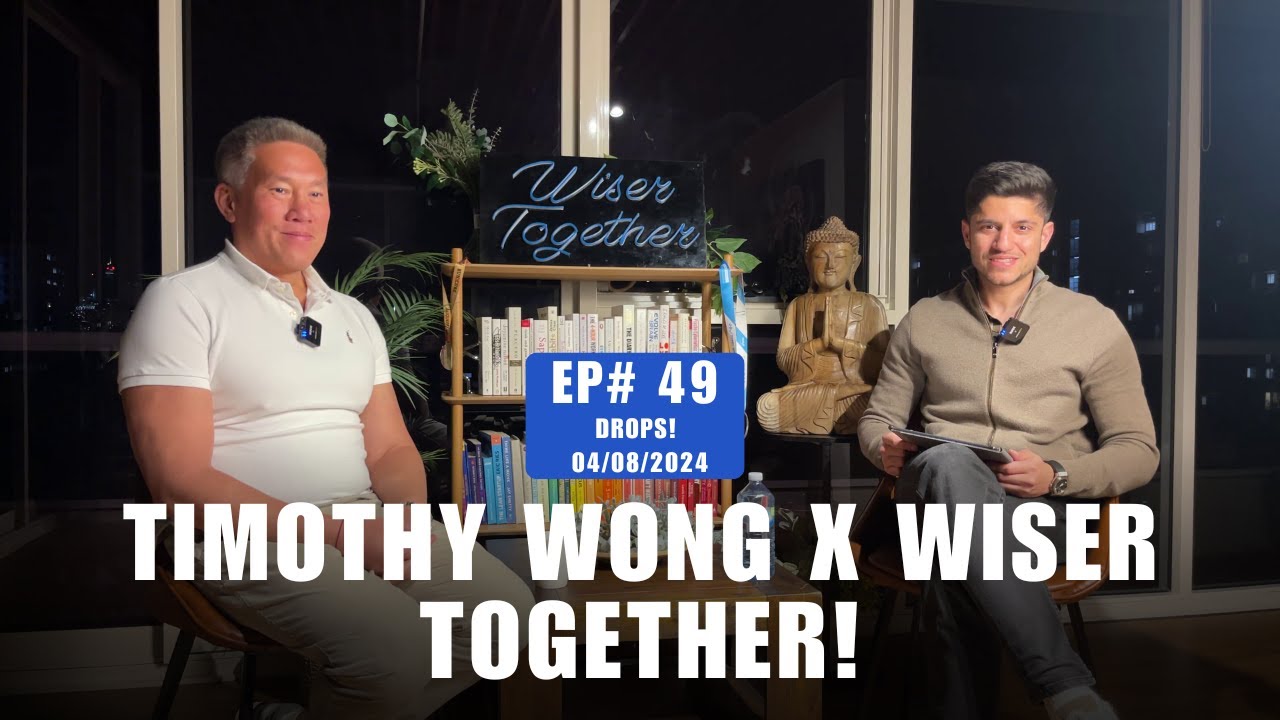 Timothy Wong x Wiser Together! EP 49 - Sudarshan kriya And The Art Of Living - YouTube