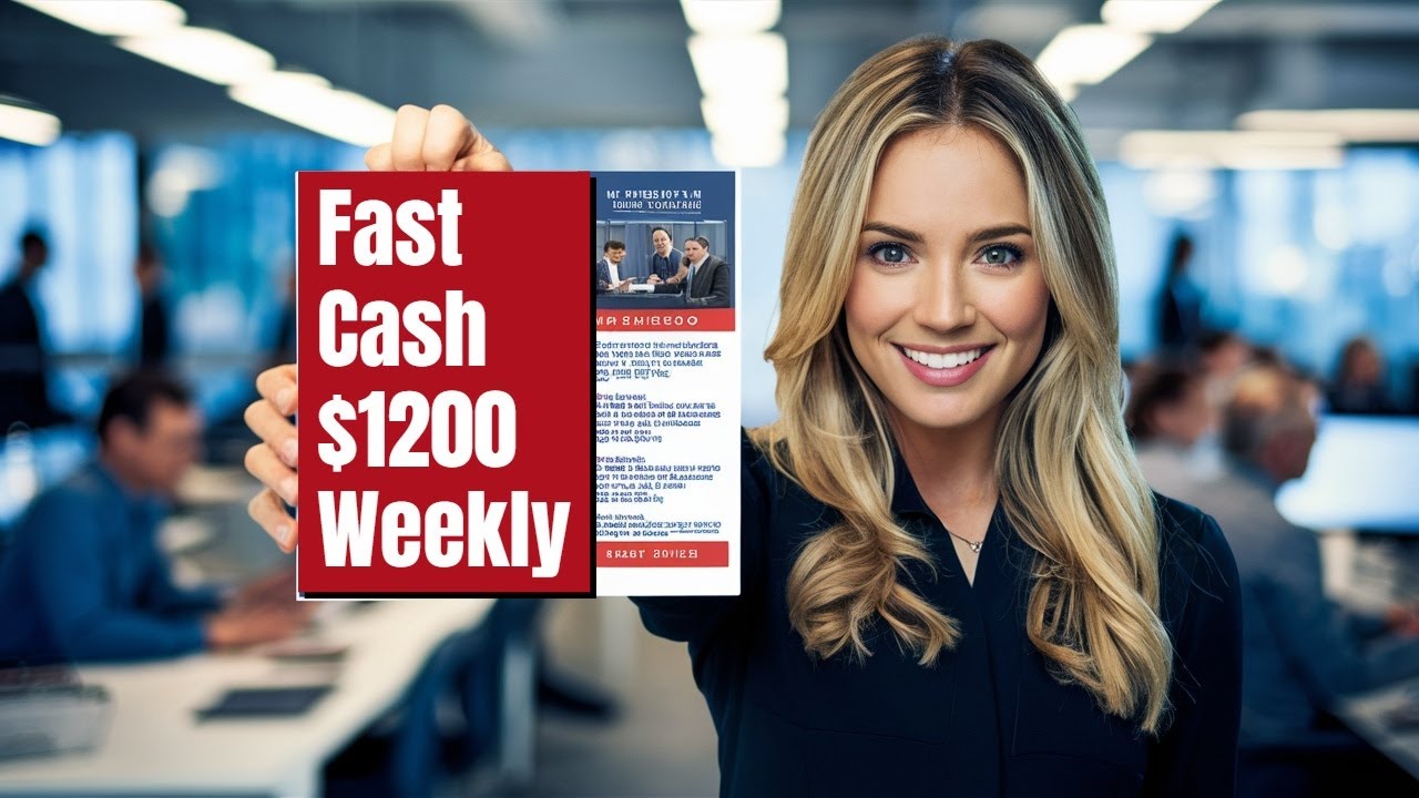 How to Earn $1,200 a Week Mailing Flyers (Make Money From Home) - YouTube