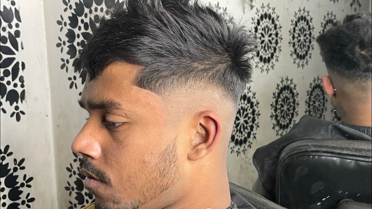 LOW FADE HAIRCUT Karen Ka best tarika step by step tutorial - YouTube