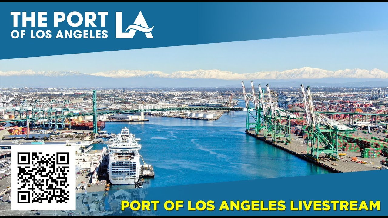 LA Waterfront Live Camera Now Streaming 24/7 on the Port of Los Angeles ...