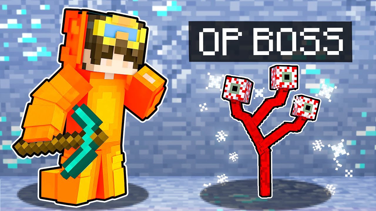 Playing Minecraft as all HELPFUL Secret OP Bosses! - YouTube