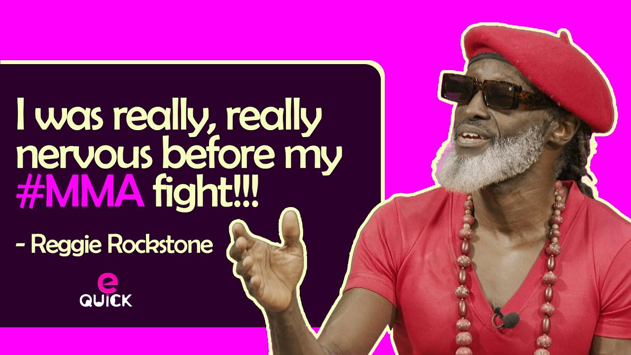 I was really, really nervous before my #MMA fight - Reggie Rockstone ...