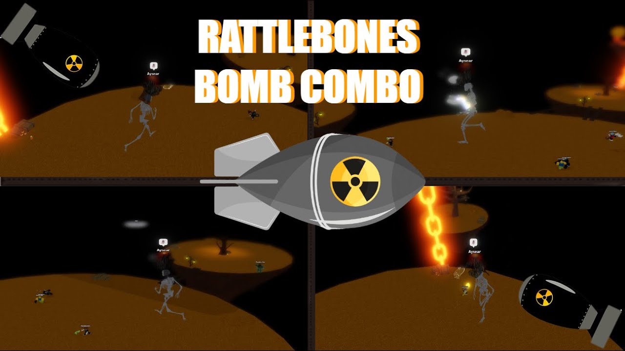 RATTLEBONES + SPECTATOR BOMB DROP COMBO | Slap Battles Halloween Update ...