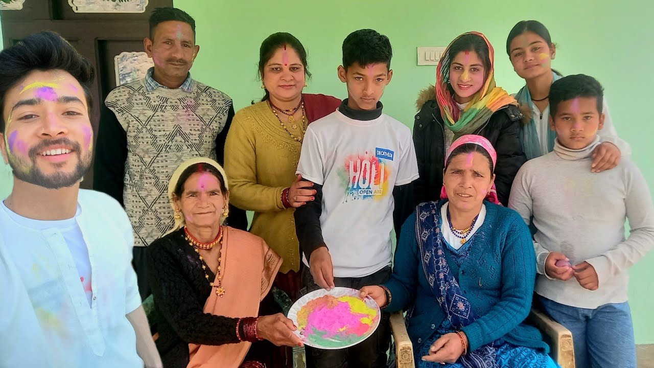 Daily Holi Vlog ️ Day 2 Happy Holi 2023 🎉 Sunil Deepa Vlogs - YouTube