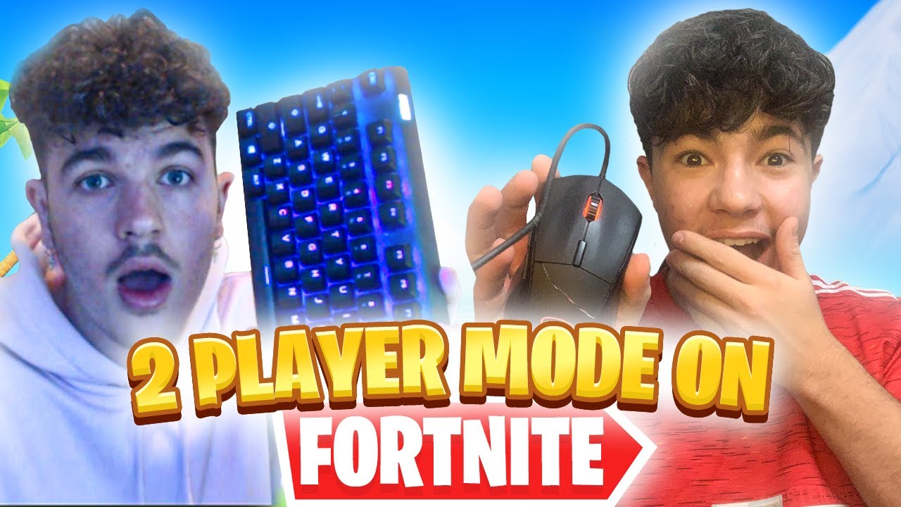 2 PLAYERS MODE ON FORTNITE??? - YouTube