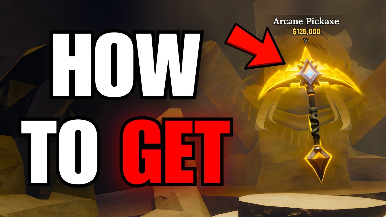 How to Get the ARCANE PICKAXE in The Forge! (Roblox) - YouTube
