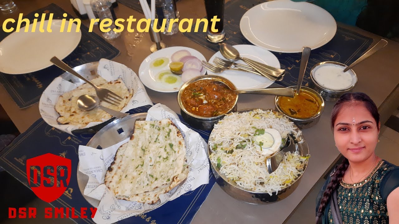 vlog in hotel sitara grand night dinner, dum biryani soup,tangidi kebab ...