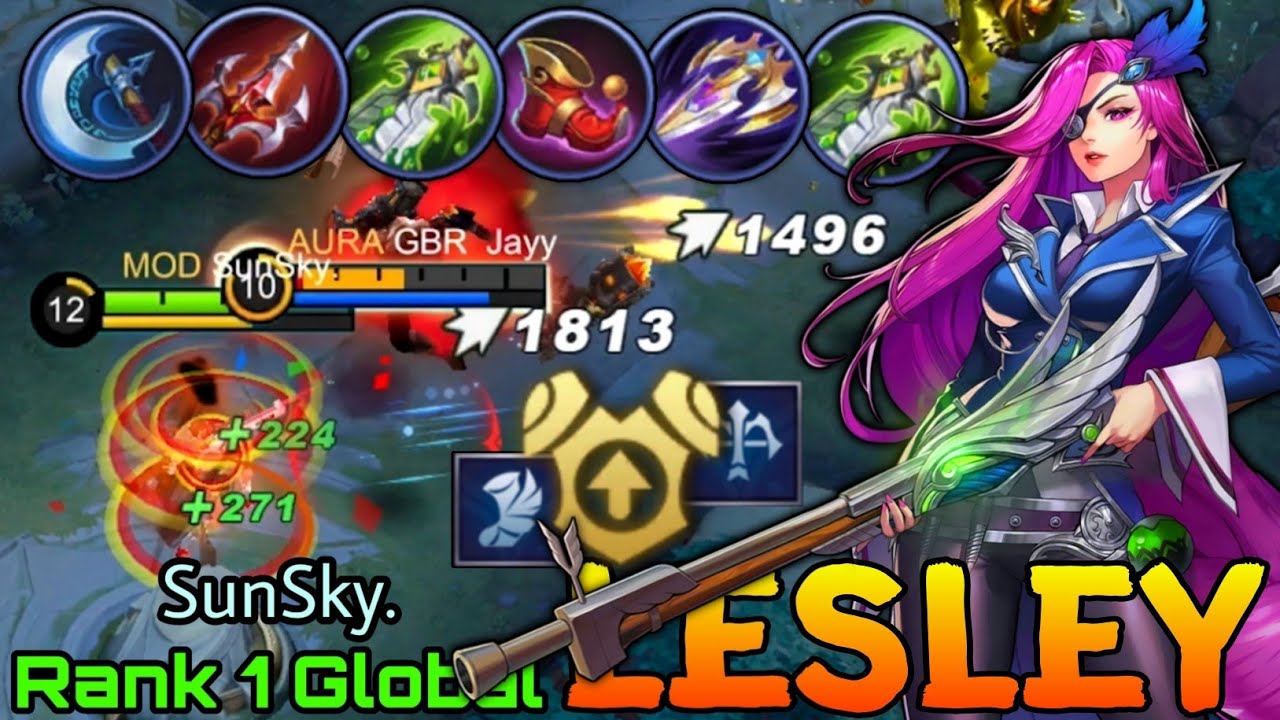 Deadly Shot Lesley Legendary Sniper - Top 1 Global Lesley by SunSky ...