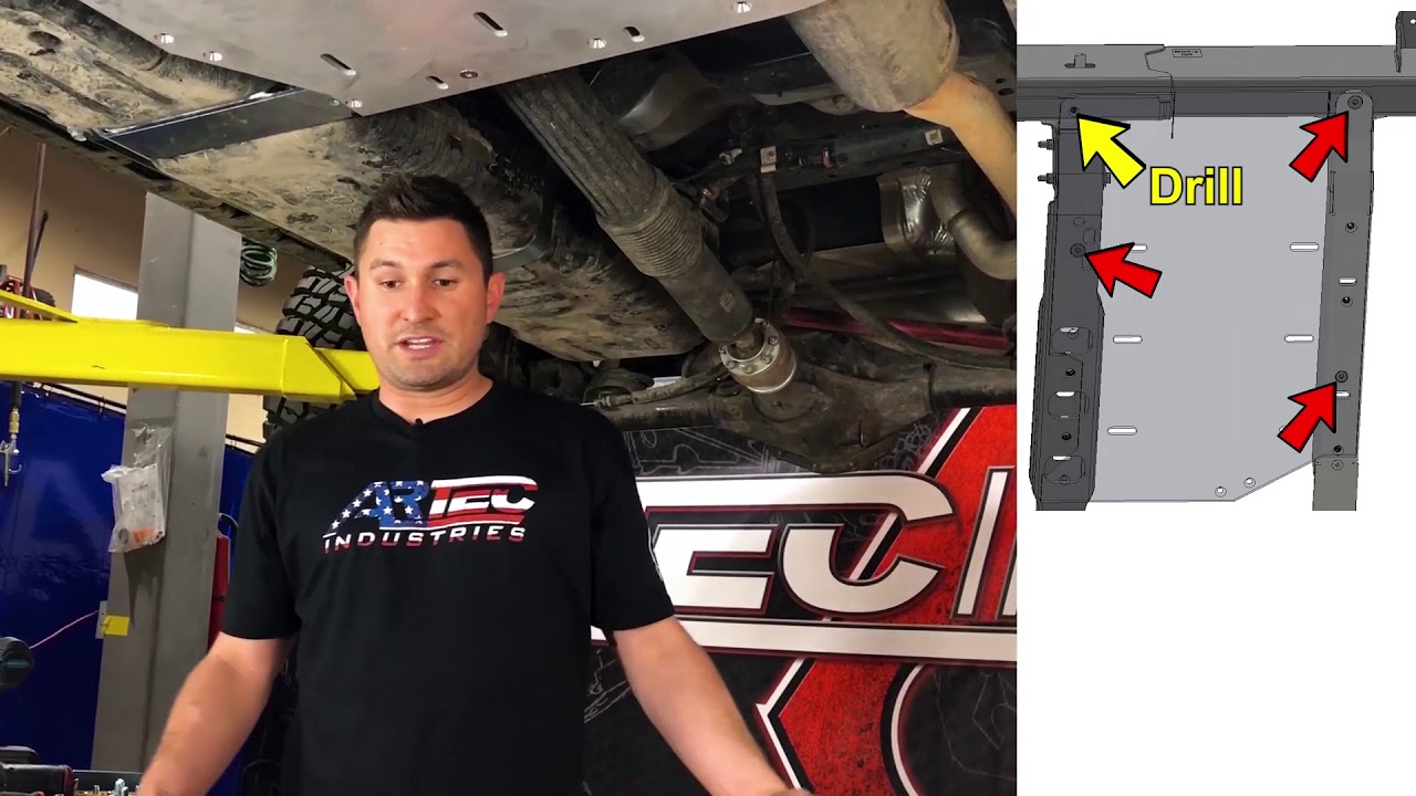 JL Belly Pan Installation - Sku: JL4115 - YouTube