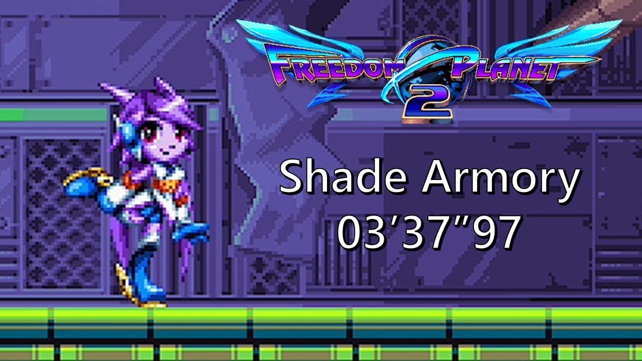 Freedom Planet 2 - Shade Armory (Lilac/Speedrun) "03:37:97" - YouTube