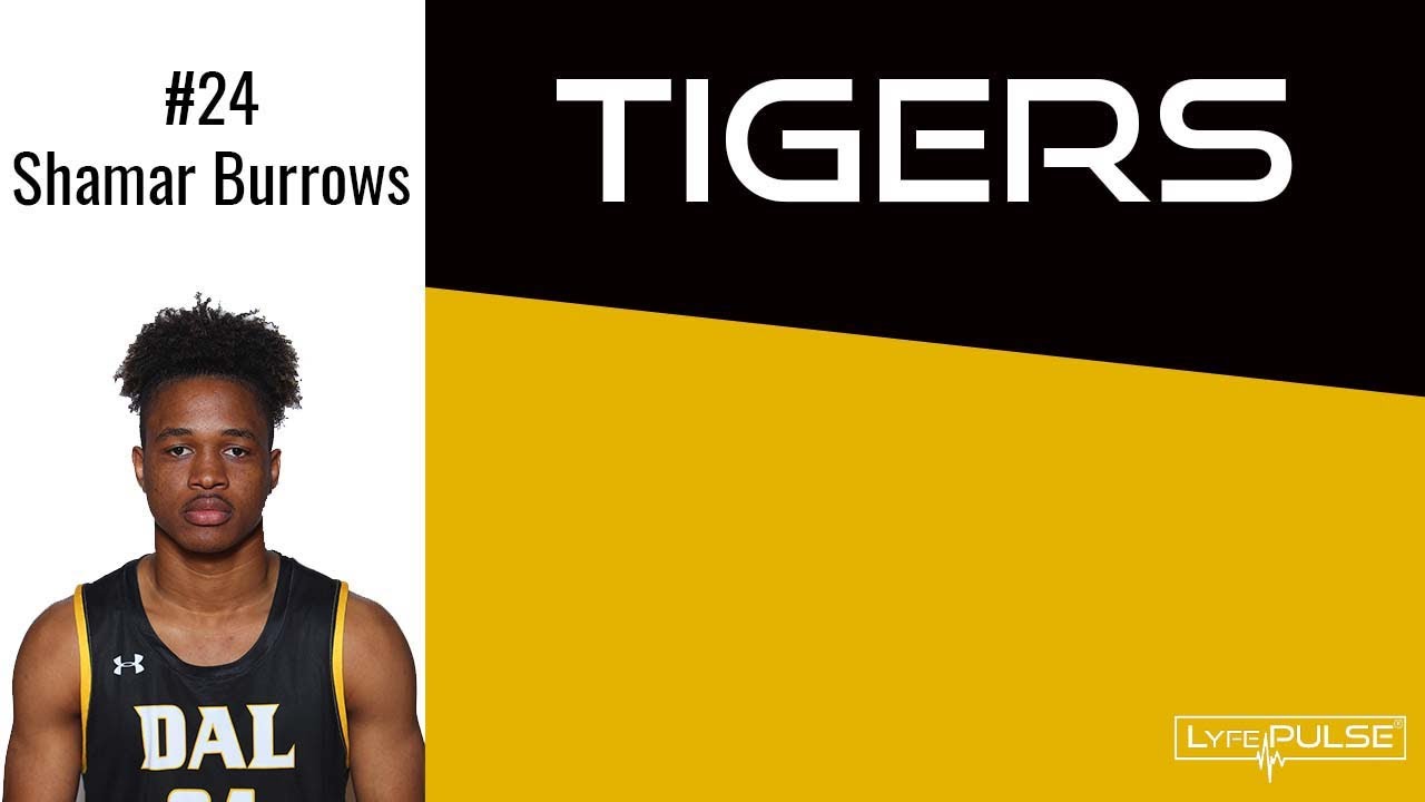 MBB: Dalhousie's #24 Shamar Burrows Player Spotlight - YouTube