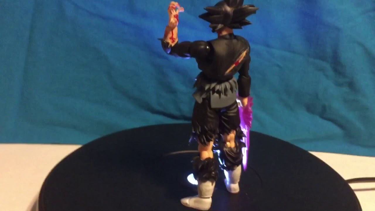 SH Figuarts Custom Goku Black from Dragon Ball Super - YouTube