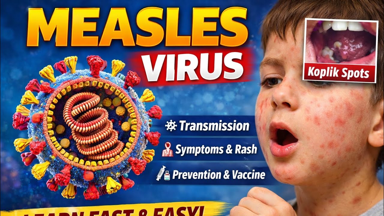Measles Virus in Detail | Pathophysiology, Koplik Spots & Rash ...