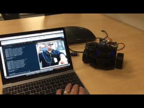 BeagleBone Blue simple camera robot - YouTube
