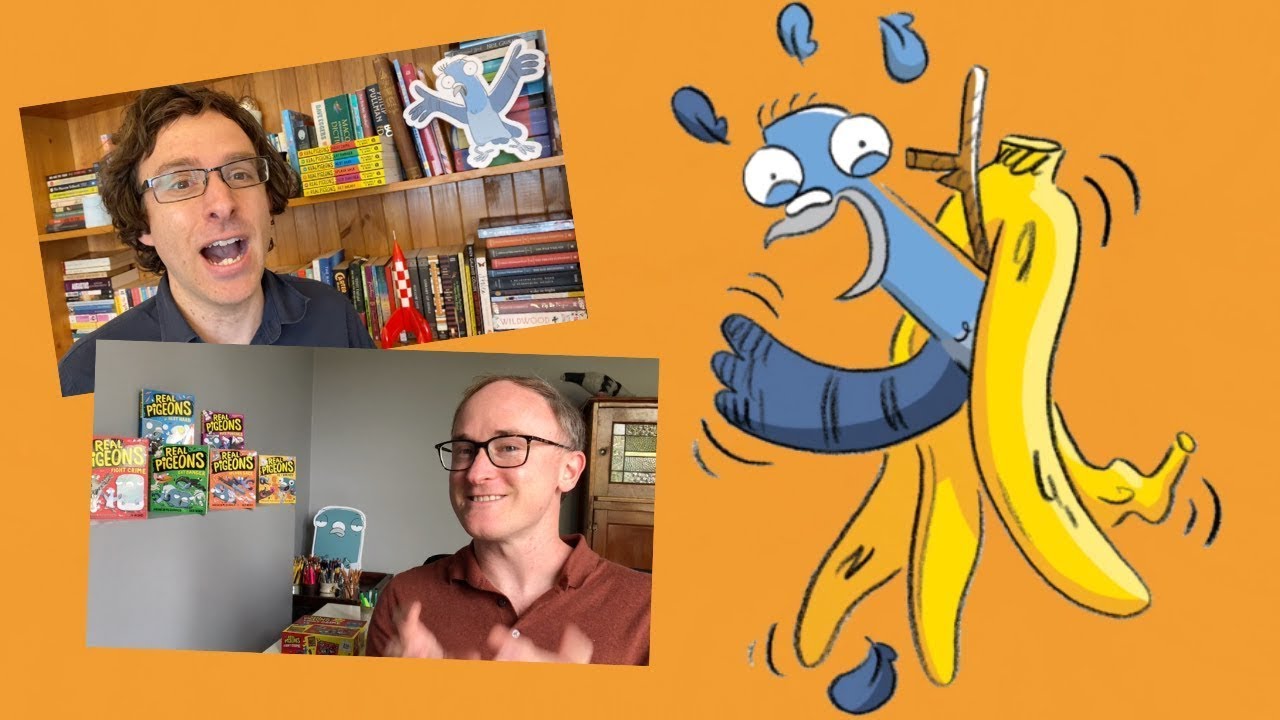Andrew and Ben introduce the REAL PIGEONS books - YouTube