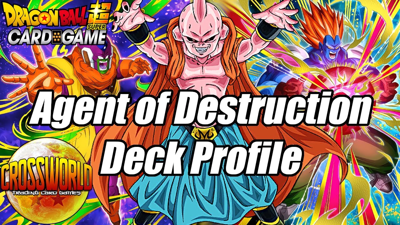 Agent of Destruction Deck Profile - Dragon Ball Super Card Game - YouTube