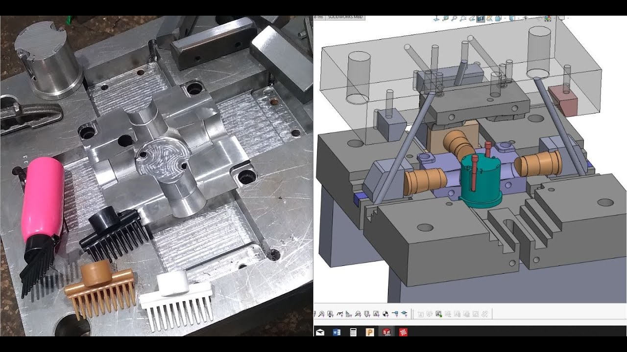 Forging dies, plastic and die cast mold samples - YouTube