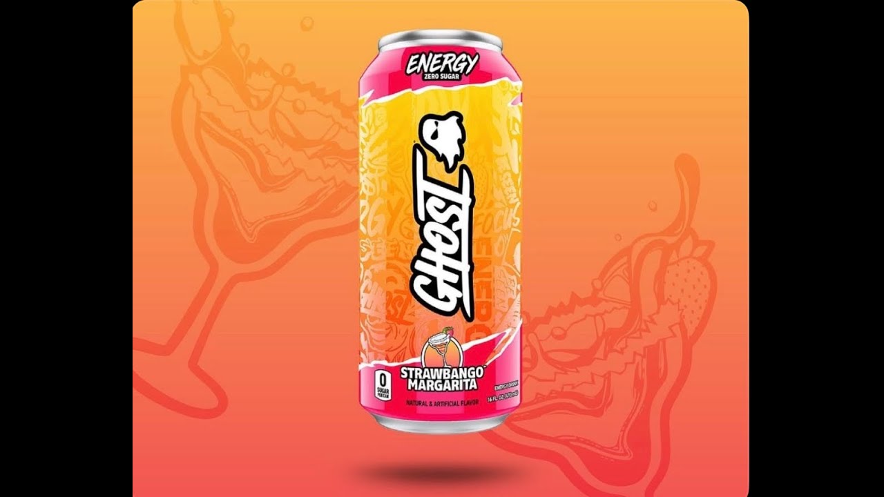 Ghost Energy Strawbango Margarita - YouTube