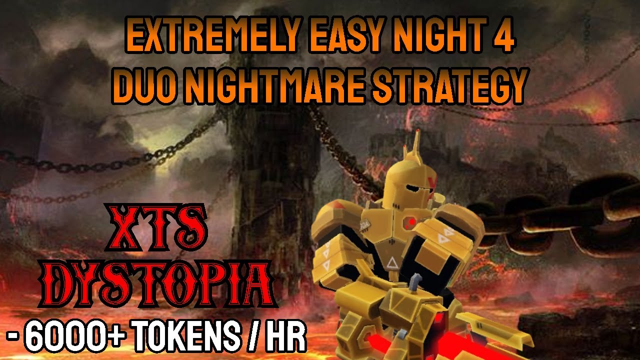TDX | How to Win and Grind Night 4 Nightmare - YouTube