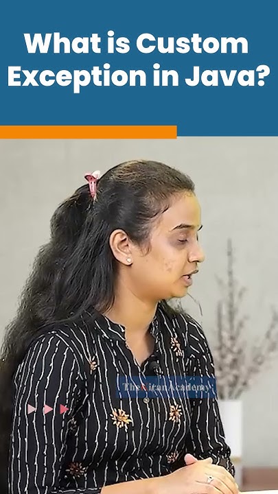 Java Interview Question Custom Exception In Java Shorts Kiransir Youtube