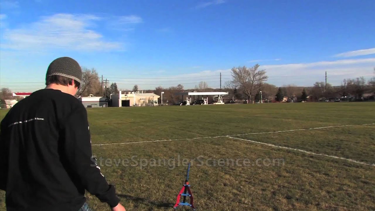 Air Burst Rocket - Cool Science Toy! - YouTube