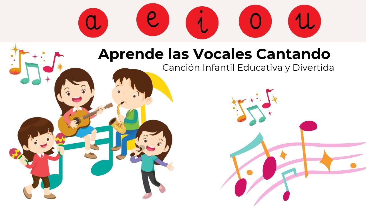 Aprende las Vocales Cantando - Canción Infantil Educativa y Divertida ...