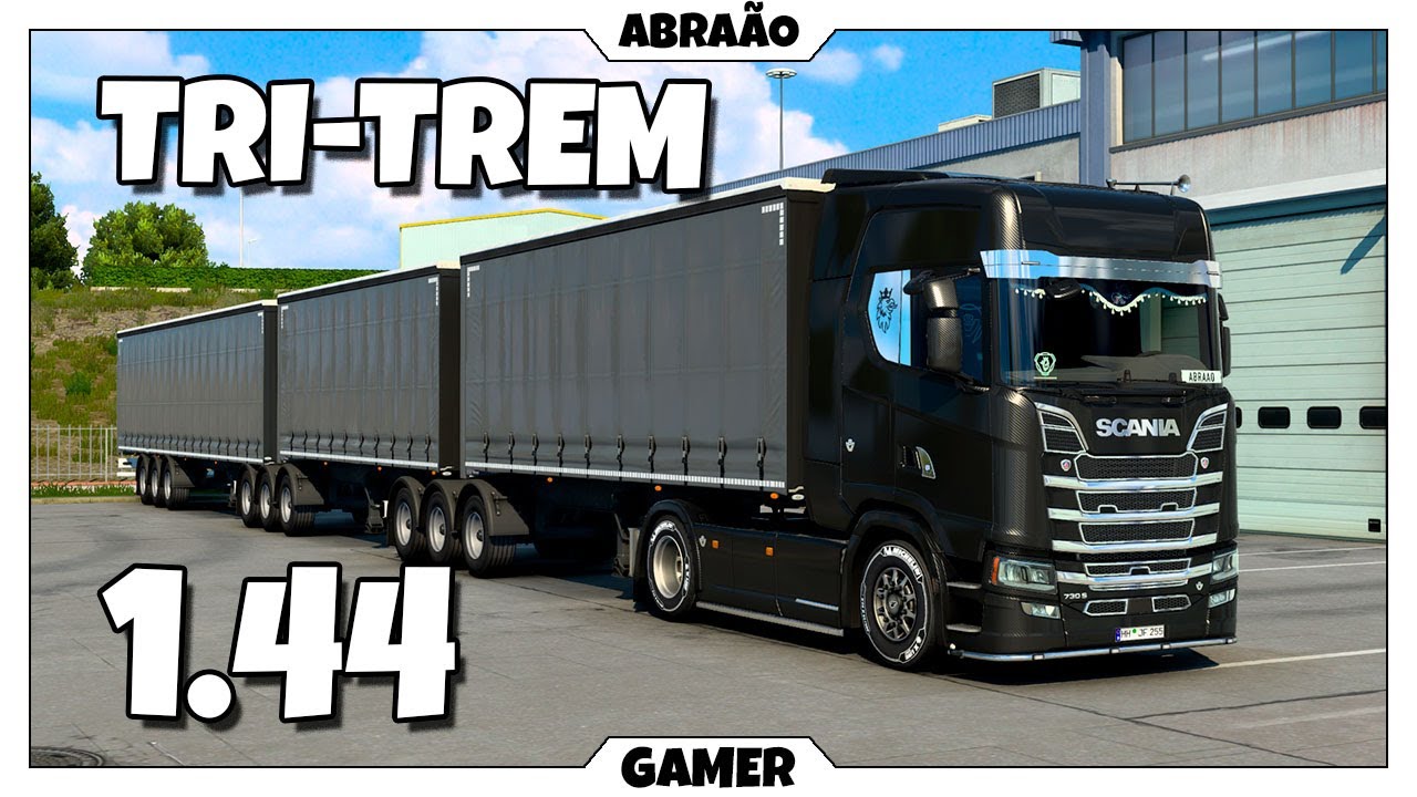 COMO JOGAR COM BI-TREM, TRI-TREM OU DUPLO HCT NO ETS 2 TRUCKERS MP EM ...