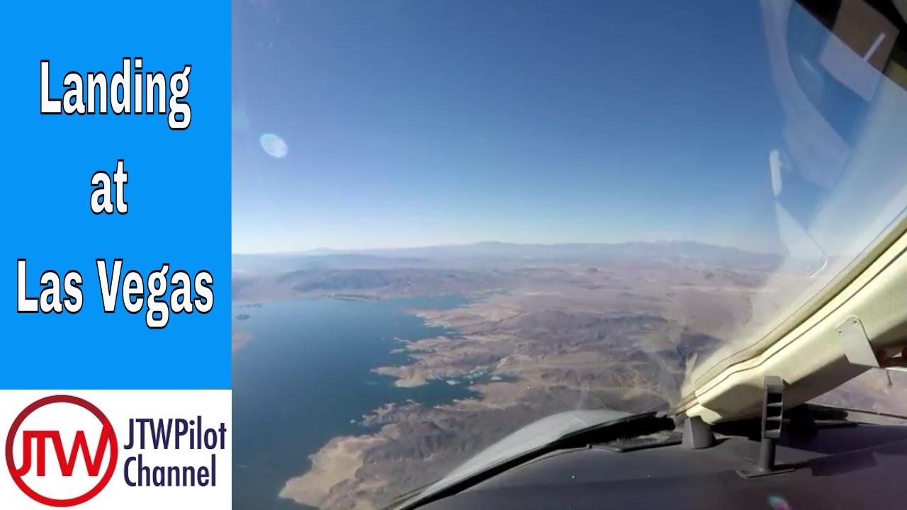 Beautiful Las Vegas Approach and Landing Rwy 19R - YouTube