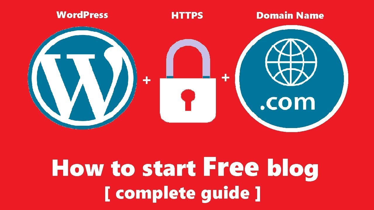 How To Create FREE Blog Or Website HTTPS WordPress YouTube How To Create FREE Blog Or Website HTTPS WordPress YouTube