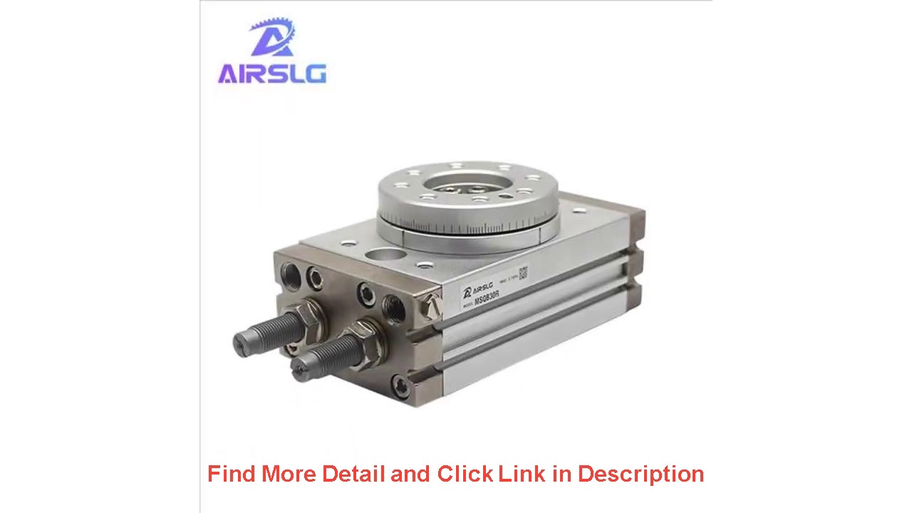 Deal SMC Type Rotary Pneumatic Cylinder MSQB50R Adjustable 0-190 ...