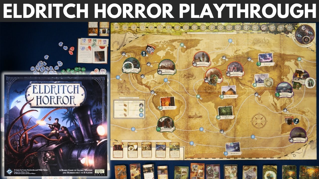 Eldritch Horror - Azathoth Playthrough | Shadow of the Game - YouTube