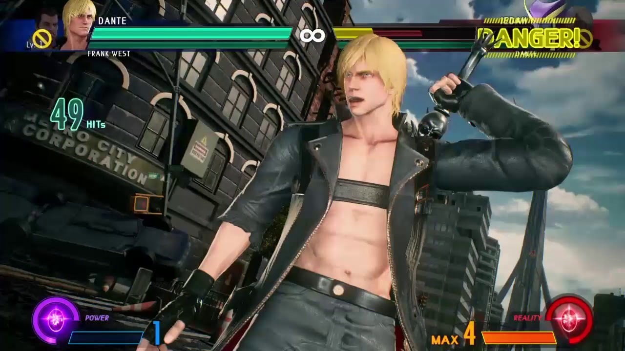 Marvel vs Capcom: Infinite - Dante acid rain combo - YouTube